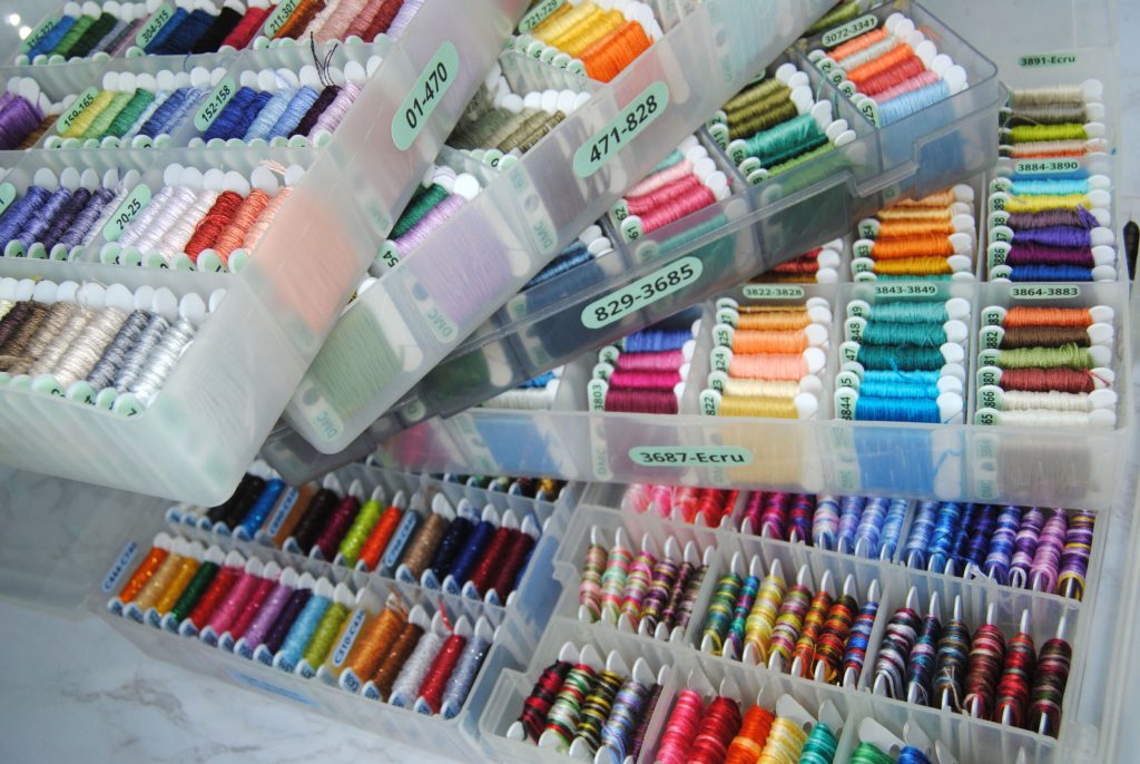 Thread Organization for Cross Stitch and Embroidery