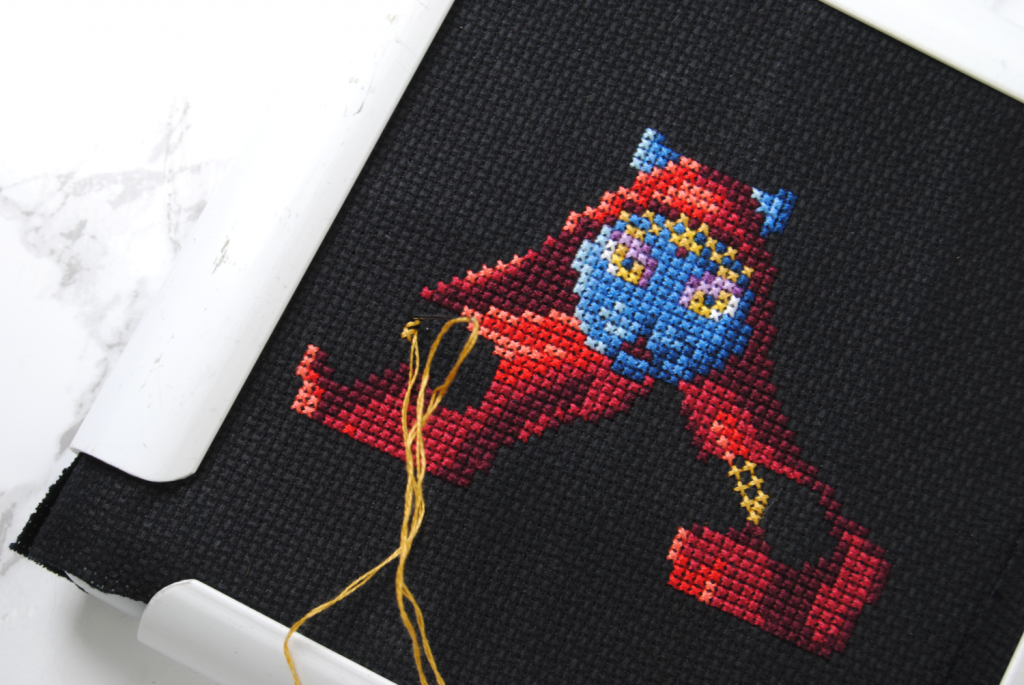 Black Aida: 6 Tips for Cross Stitching on Dark Fabrics