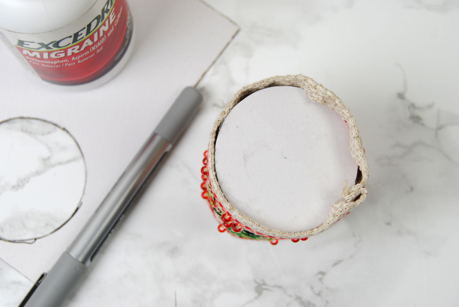 Pin Drum Cross Stitch Finishing Tutorial ⋆ Sirious Stitches Make your ...