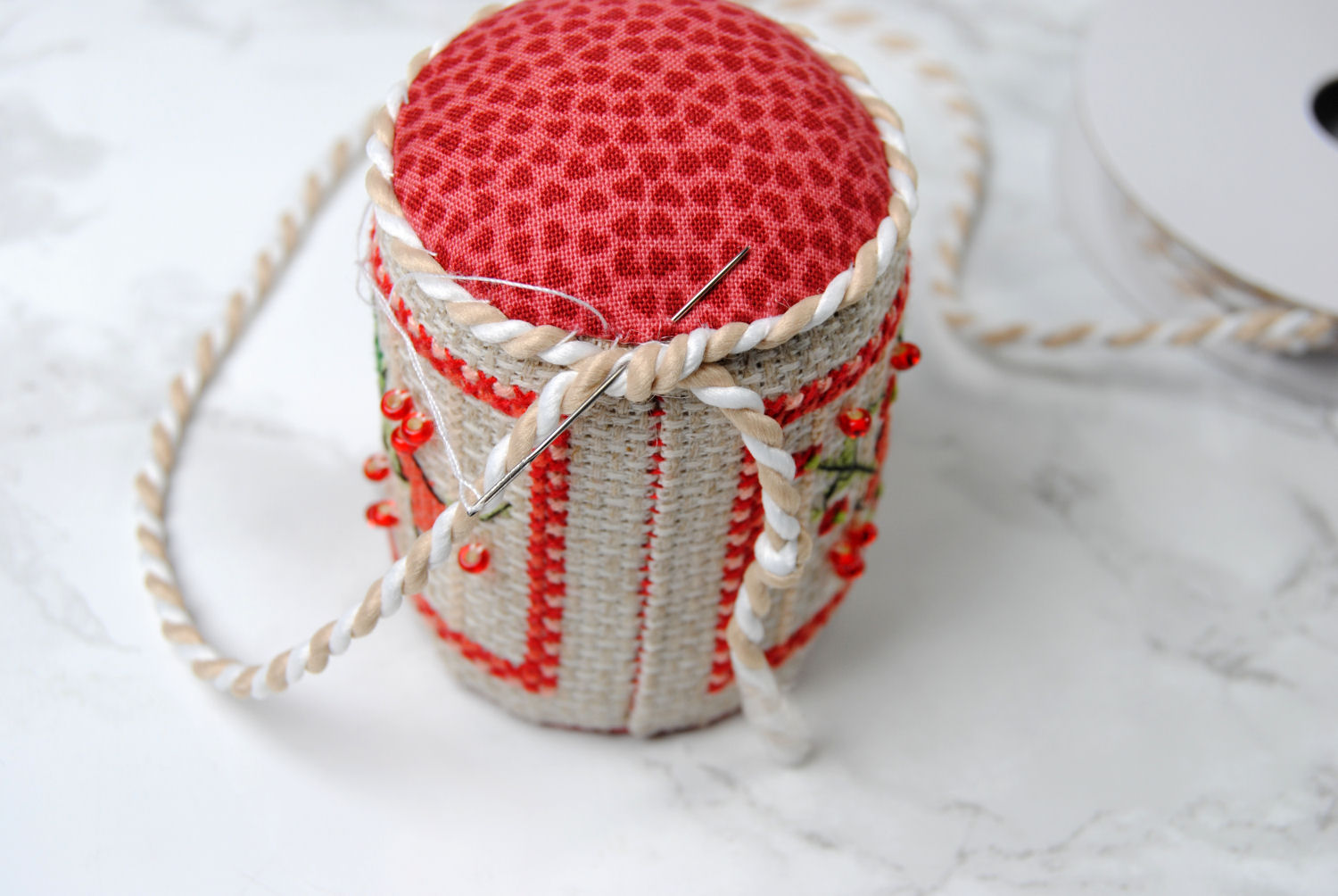 Pin Drum Cross Stitch Finishing Tutorial ⋆ Sirious Stitches Make your ...