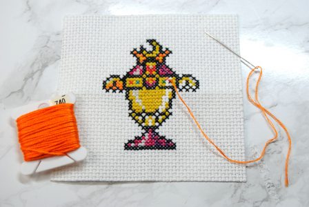 Mouliné Étoile - DMC Metallic Thread Review + Free Pattern ⋆ Sirious ...