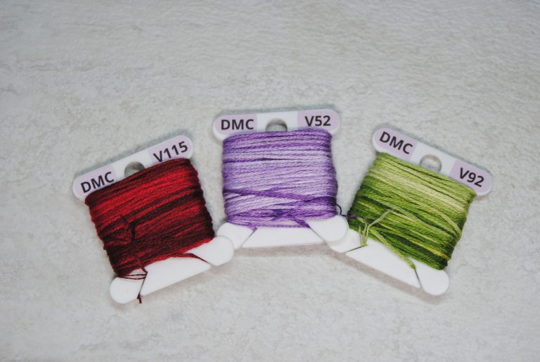 Variegated Thread - Tips for Cross Stitching with Multicolor Floss ⋆