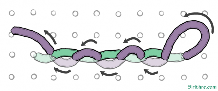 Backstitch: Outlines and thin details ⋆ Sirious Stitches Advanced Cross ...
