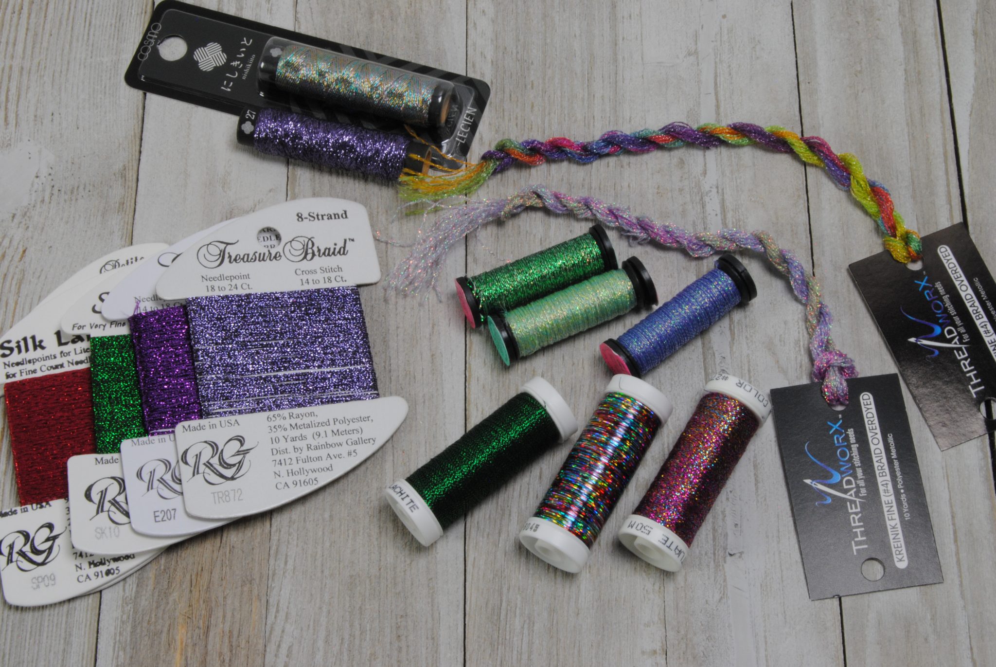 Metallic Thread Brand Comparisons ⋆ Sirious Stitches