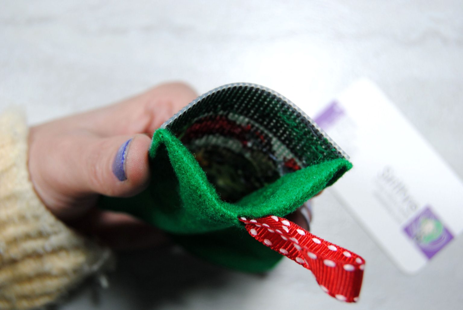Cross Stitch Gift Card Stocking Tutorial ⋆ Sirious Stitches