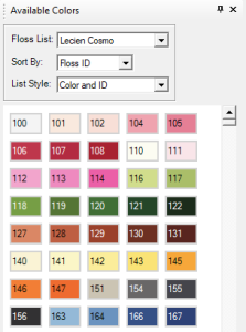 Cosmo Threads Cross Stitch Tools - Conversions, Checklists, PCStitch Files