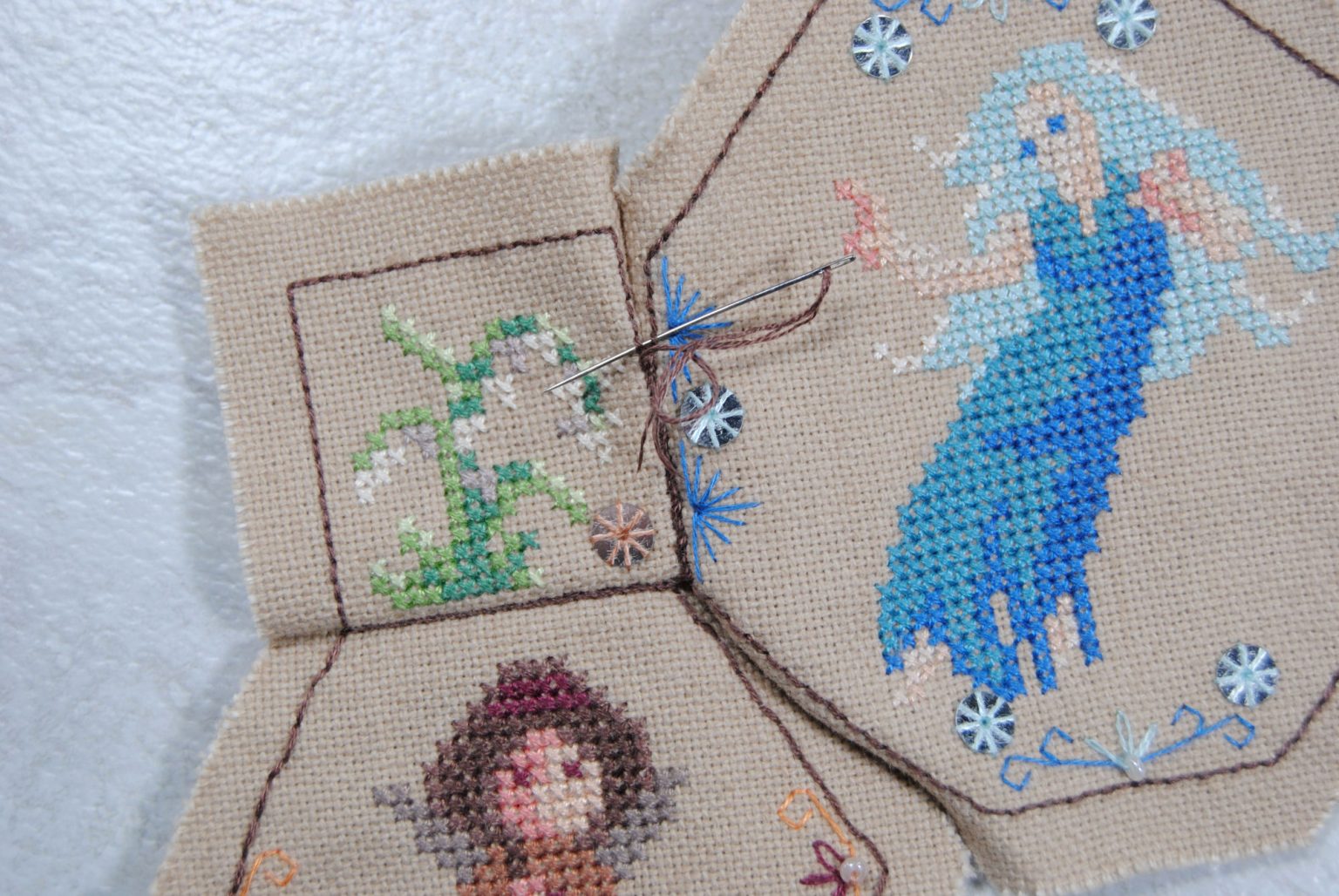 Quaker Ball Deep Dive: Cross Stitch Finishing Techniques